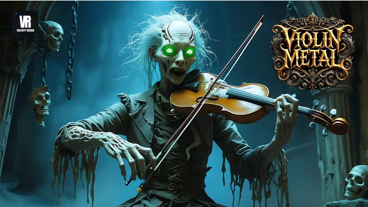 Symphonic Violin Metal: Power Strings & Rock Energy 💥🎶 - YouTube