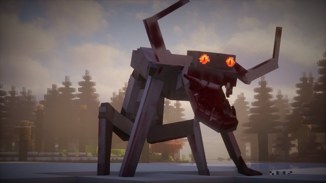 The Goatman Just Got A Terrifying Update...Minecraft Horror Mods - YouTube