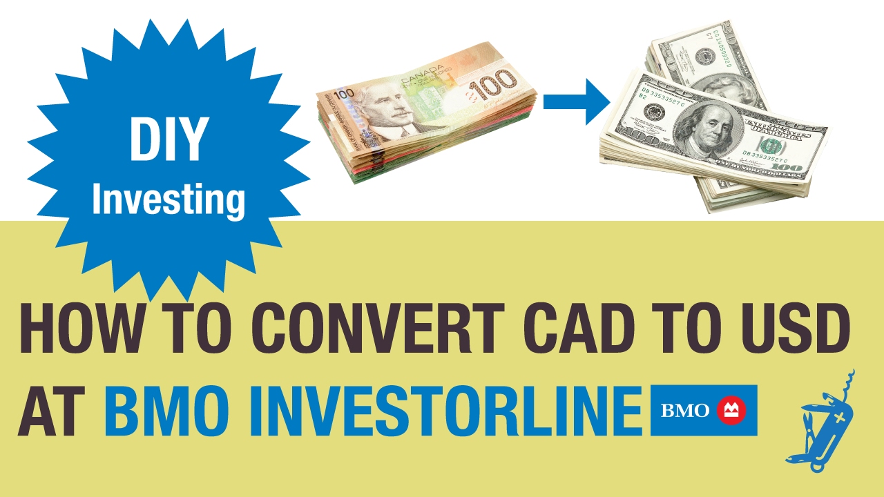 Norbert's Gambit at BMO InvestorLine | DIY Investing with Justin Bender ...