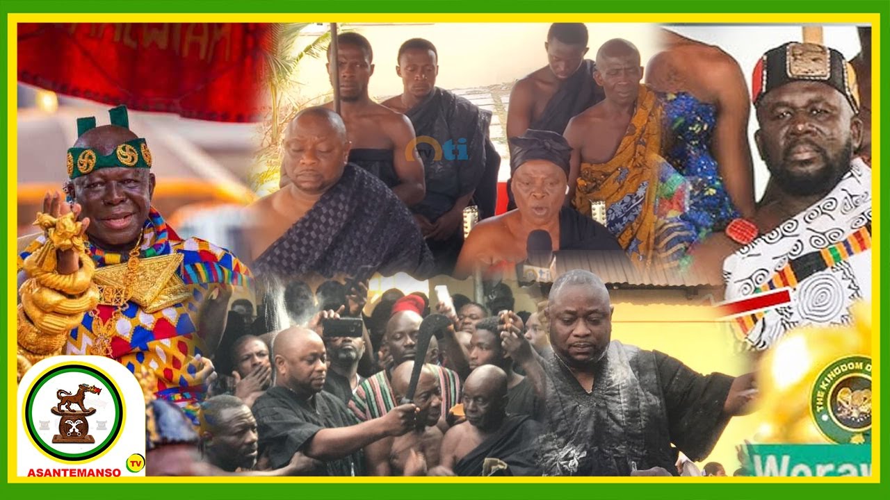 HOT🔥Worawora Enstools New Paramount Chief - Worawora Queenhemaa Clarify ...