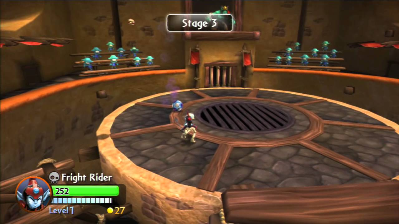 skylanders giants gameplay fright rider - YouTube