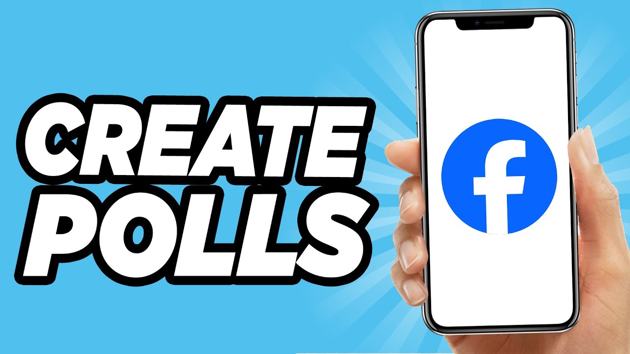 How to Create a Poll on Facebook - YouTube