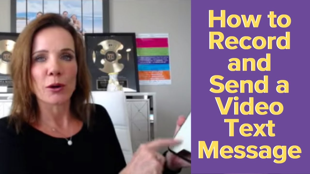 Recording and Sending Video Text Messages - YouTube