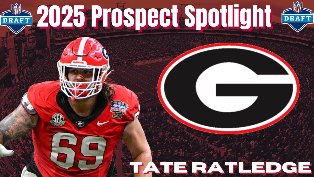 "Tate Ratledge IS A FINISHER!" | 2025 NFL Draft Prospect Spotlight ...
