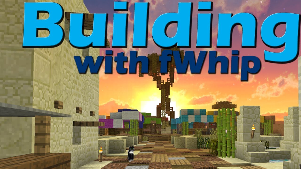 Building with fWhip :: The Great Marketplace #021 :: Minecraft 1.12 ...