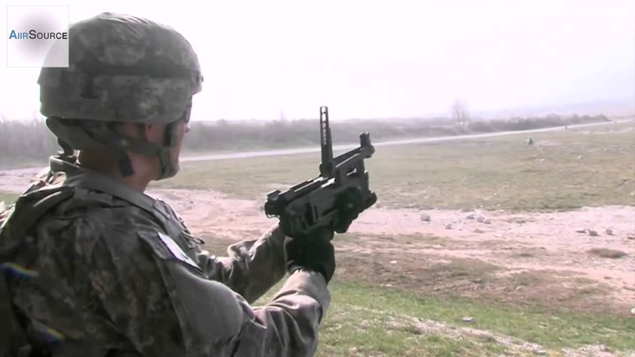 Army Paratrooper Training - M240B Machine Gun, M4 Rifle, M249 SAW ...