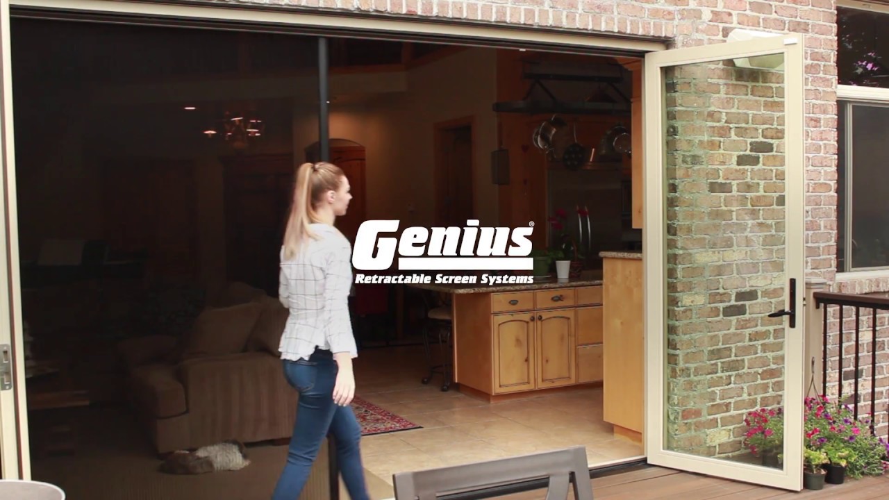 The ZigZag Retractable Screen by Genius - YouTube