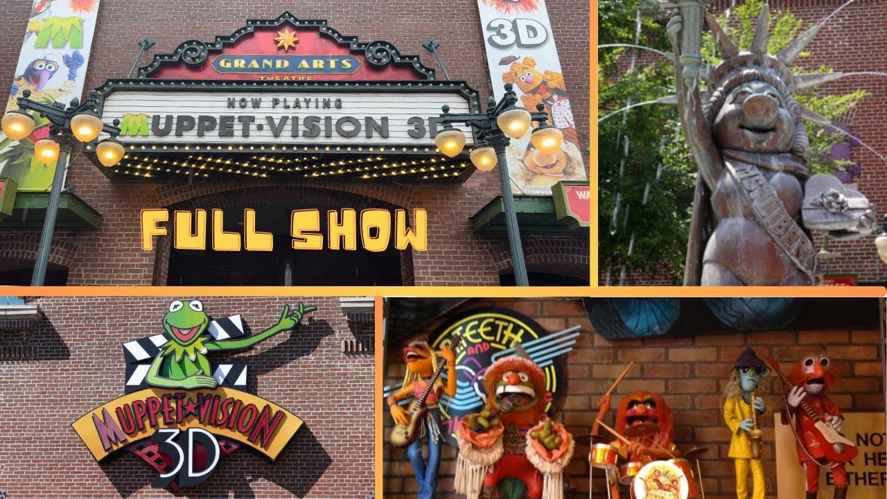 Muppet Vision 3D in Disney's Hollywood Studios 2022 - YouTube