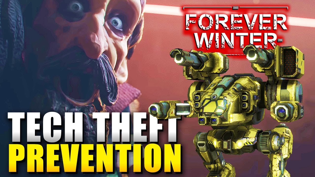 The Forever Winter Tech Theft Prevention Quest (Plant Explosives on The Mech in Scrapyard Nexus ...