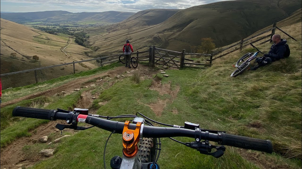 Peak District MTB - Jacobs Ladder full run - YouTube