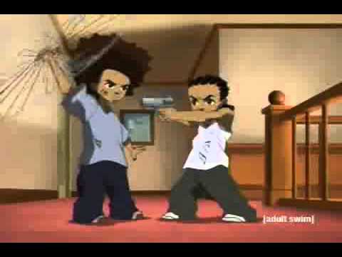 Riley and huey fight - YouTube