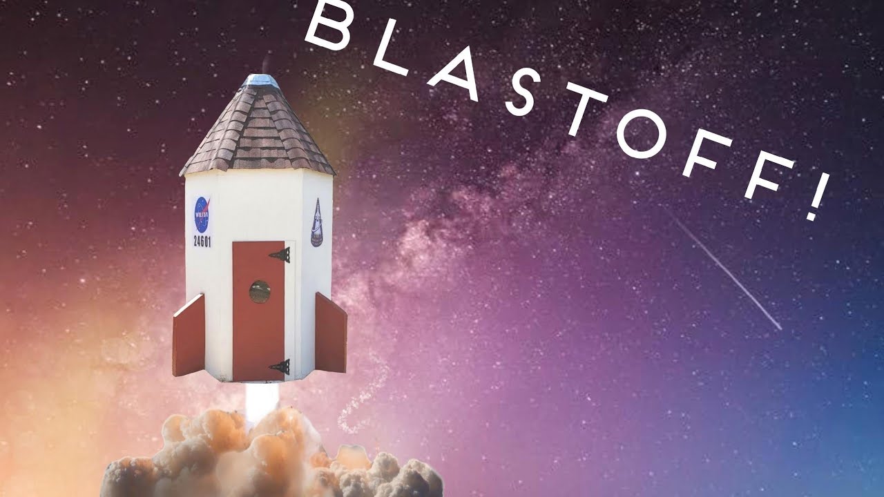 Blasting-Off in a Backyard Rocket! - YouTube