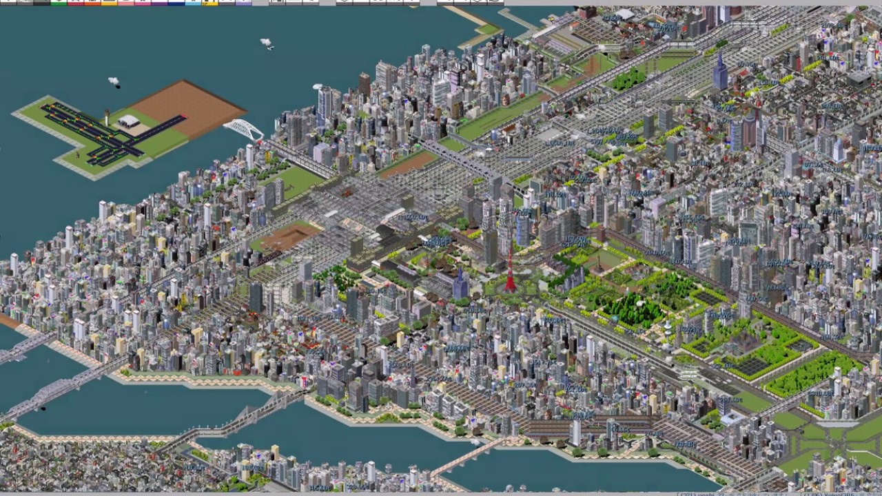Simutrans Crazy Japanese Traffic supported by OTRP - YouTube