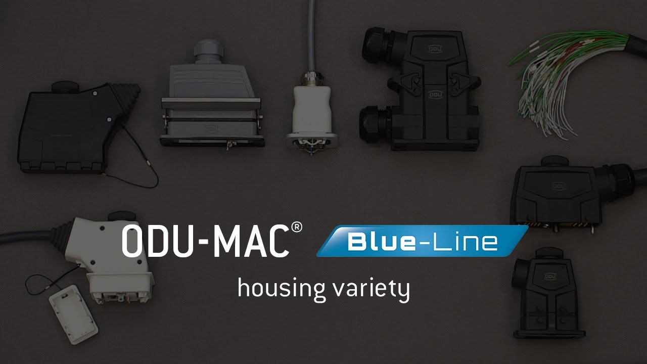 ODU-MAC® Blue-Line housing variety — How flexible do you want it to be ...