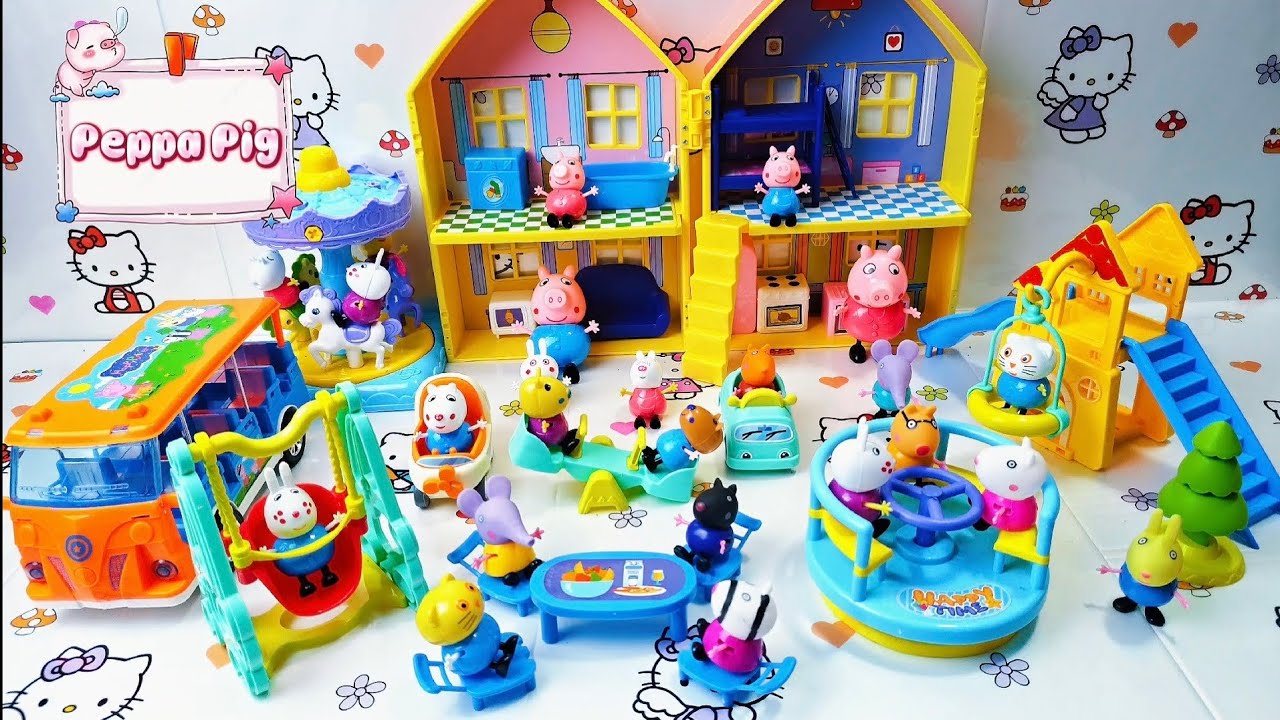 25 Minutes Satisfying with Unboxing & Review Peppa Pig Toy Collection ...