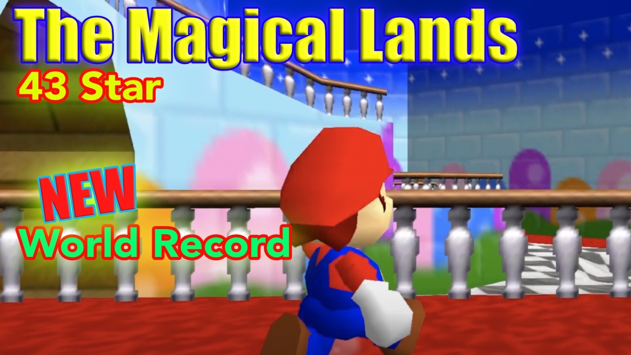The Magical Lands Speedrun - 43 Star 40:18 (WR) Super Mario 64 Romhack ...