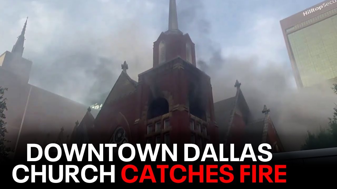 LIVE: Downtown Dallas building fire sends plumes of black smoke in the ...