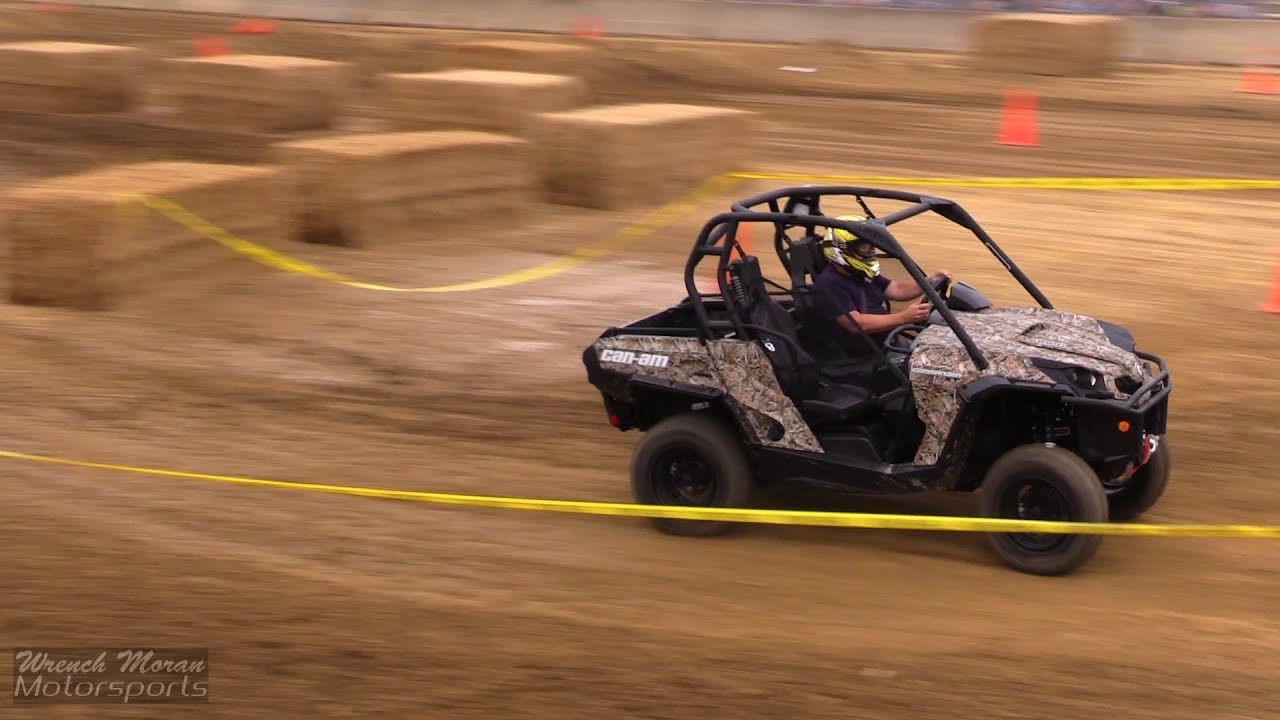 Can Am Commander Short Track Racing! - YouTube