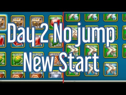 Day 2 - No jump new Start - Alliance donation points - Scouting high ...