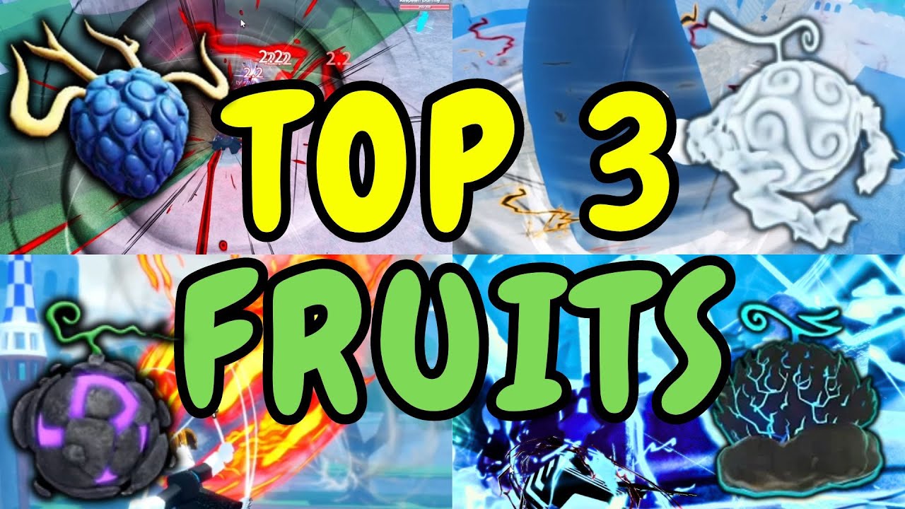 Top 3 BEST META Fruits For GRINDING - Fruit Battlegrounds Ranking - YouTube