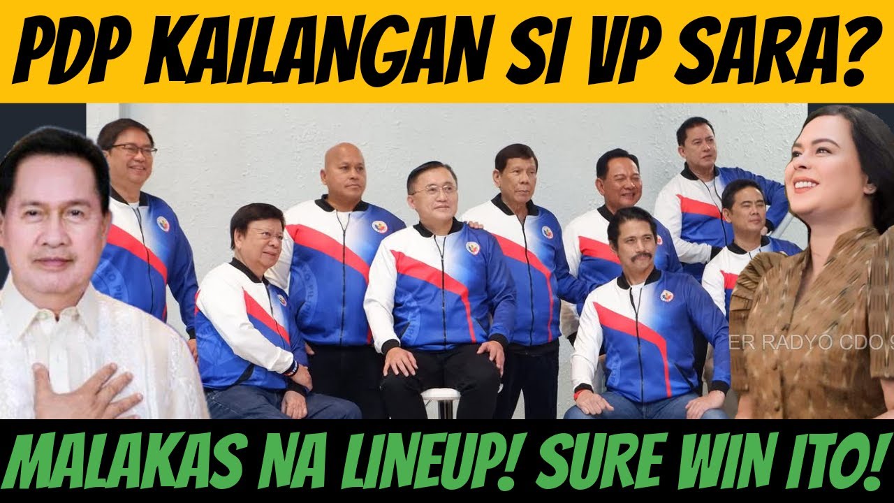 VP SARA AT FPRRD DAPAT MAG SANIB PWERSA SA PDP PARA MAS LALONG MALAKAS ...