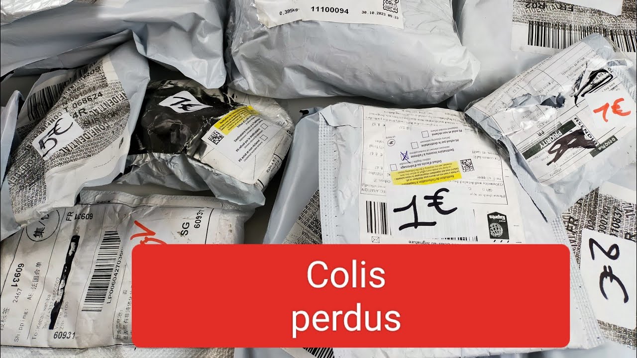 Je teste les colis perdus !! 35 € pour 12 colis . - YouTube