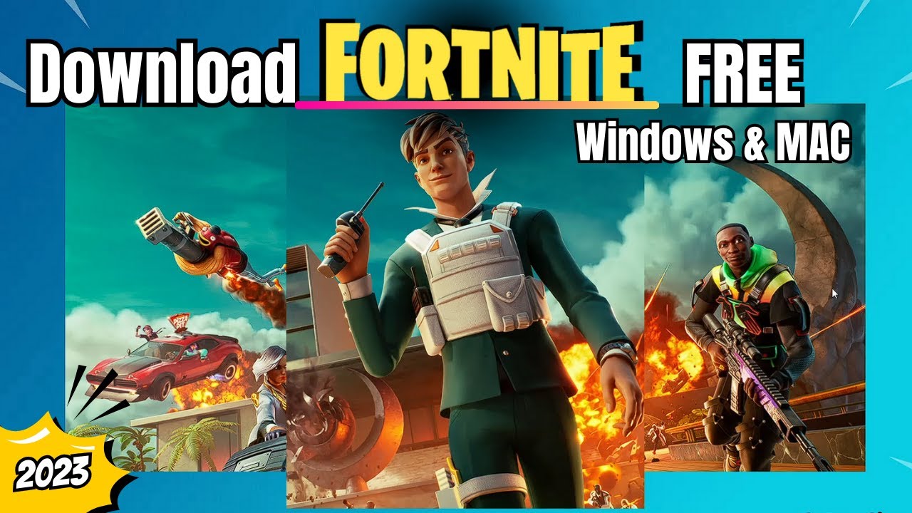 How to Download FORTNITE Game on Windows & Mac (FREE) - YouTube