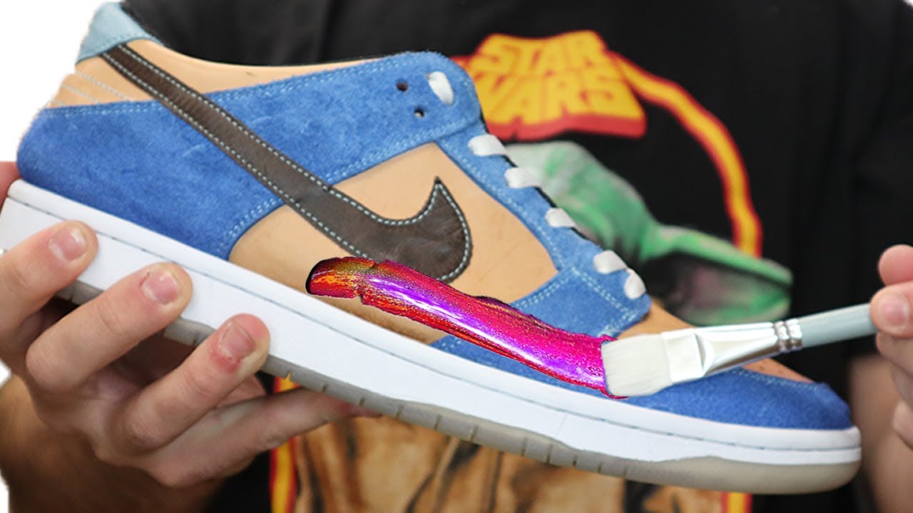 Reviewing Handmade Star Wars Nike Dunks - YouTube