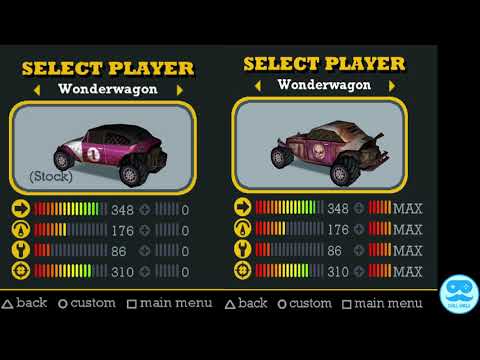 Vigilante 8 2nd Offense - All Upgraded Cars Comparison