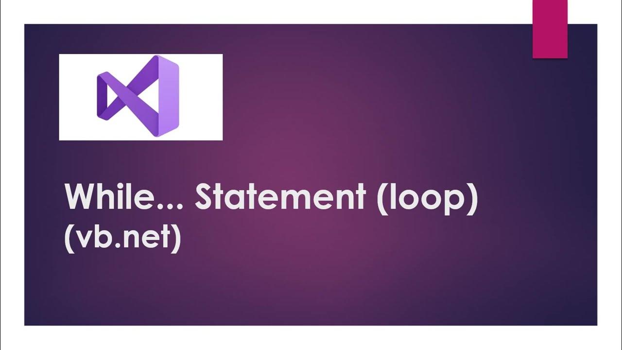 While loop VB.net Tutorial in Hindi For Beginners | Visual Studio 2022 - YouTube