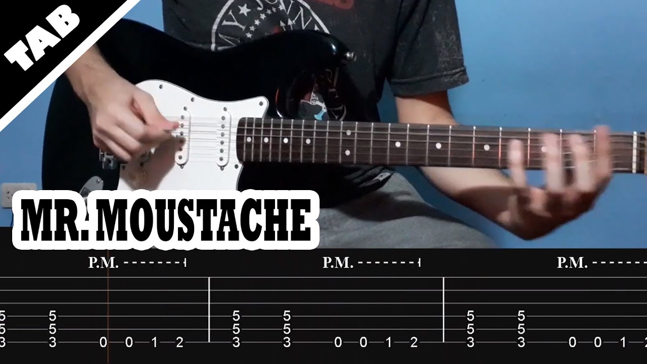 Mr. Moustache - Nirvana | Guitar TAB | Lesson | Tutorial - YouTube