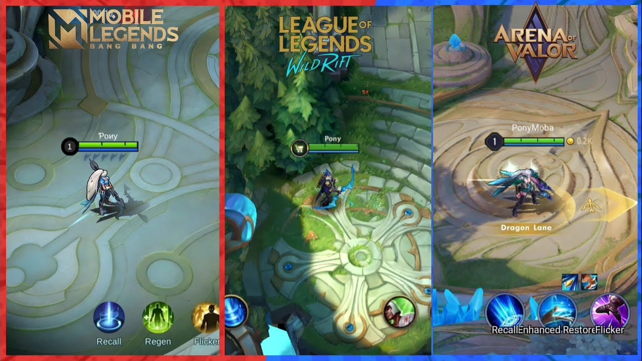 MLBB vs LOL WR vs AOV// Mapa, textura, gráficos //ULTRA HD MA// Todos Los Mapas Battle Moba 2021 ...