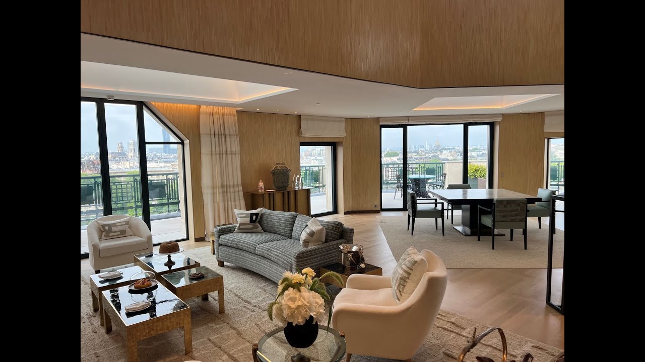 Paris LVMH Cheval Blanc Luxury hotel €45,000 per night QUINTESSENCE ...