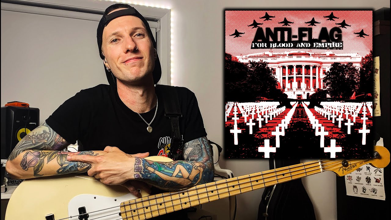 Anti-Flag - The Press Corpse | Bass Cover by Blake Cateris - YouTube