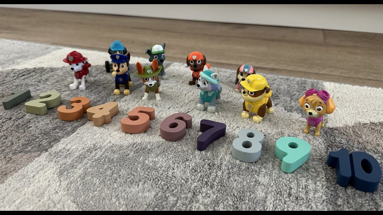 Paw Patrol Number Rescue - YouTube
