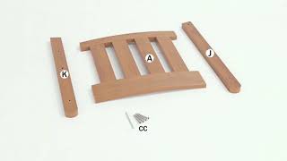 Patio Dining Chair Installation Video || YEFU 7-Piece Patio Dining Chair