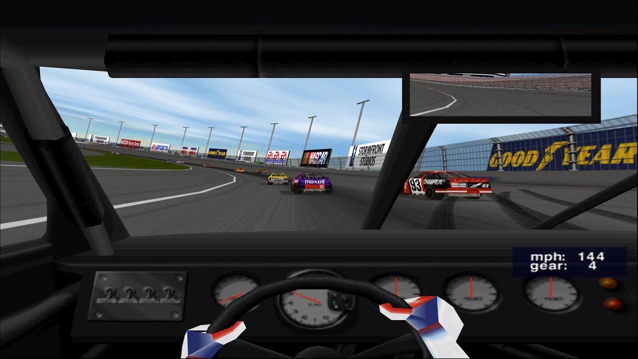 NASCAR Revolution SE in Hi-res Race7 - YouTube
