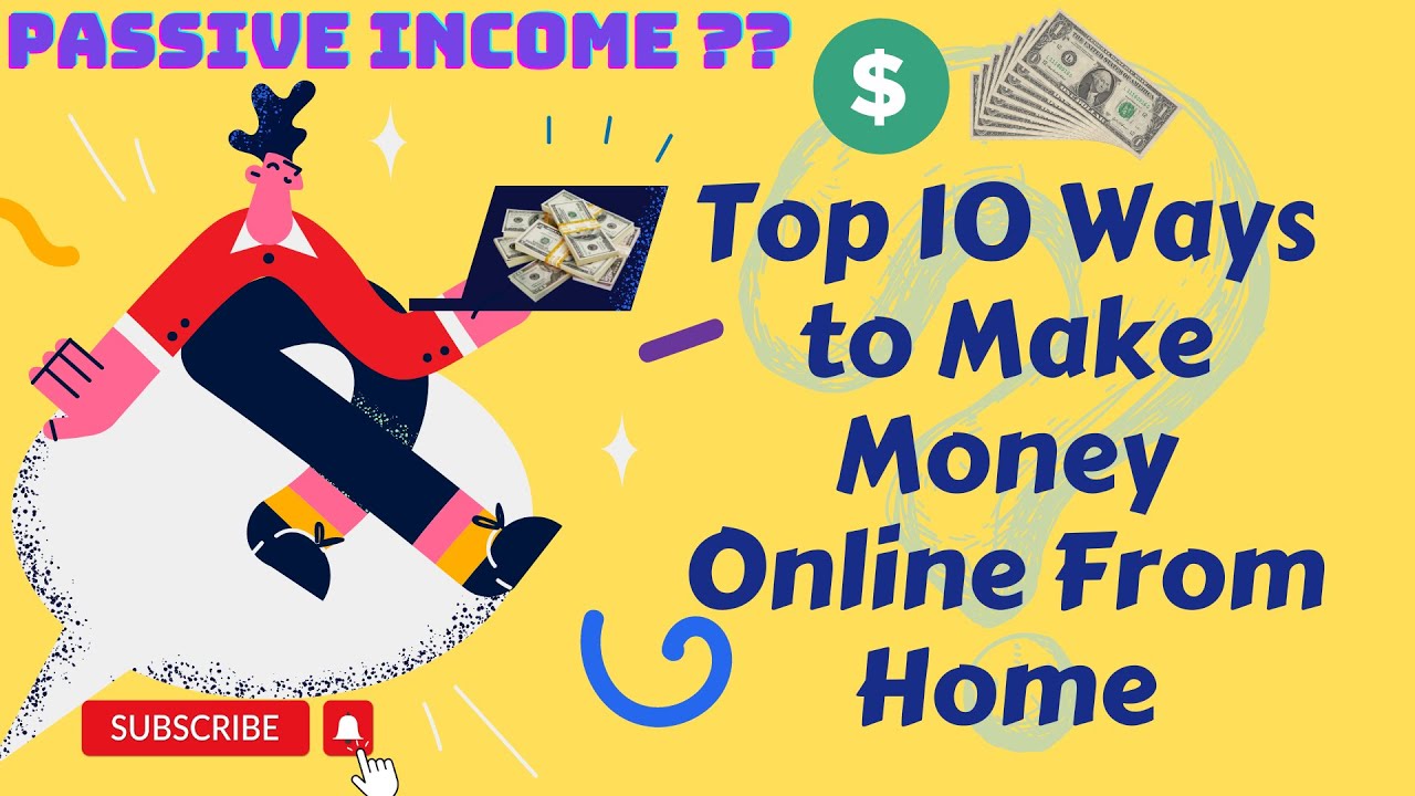 Top 10 websites to earn passive income working online - YouTube
