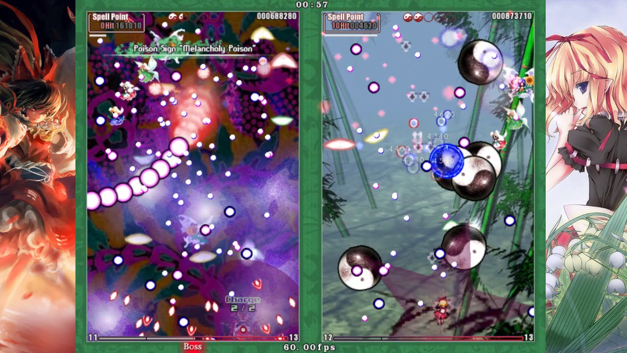 Touhou PoFV Reimu(Frosayoi) vs Medicine(Egabrag) - YouTube