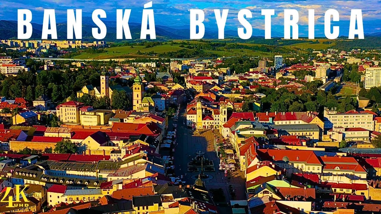 Banská Bystrica , Slovakia 🇸🇰 4K UHD | Drone Footage - YouTube