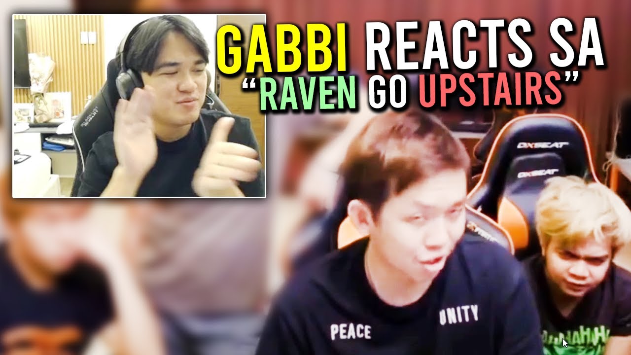 GABBI, REACTS SA "RAVEN GO UPTAIRS THROWBACK!"🤣 - CLASSIC MUSHI GOD!🤣 ...