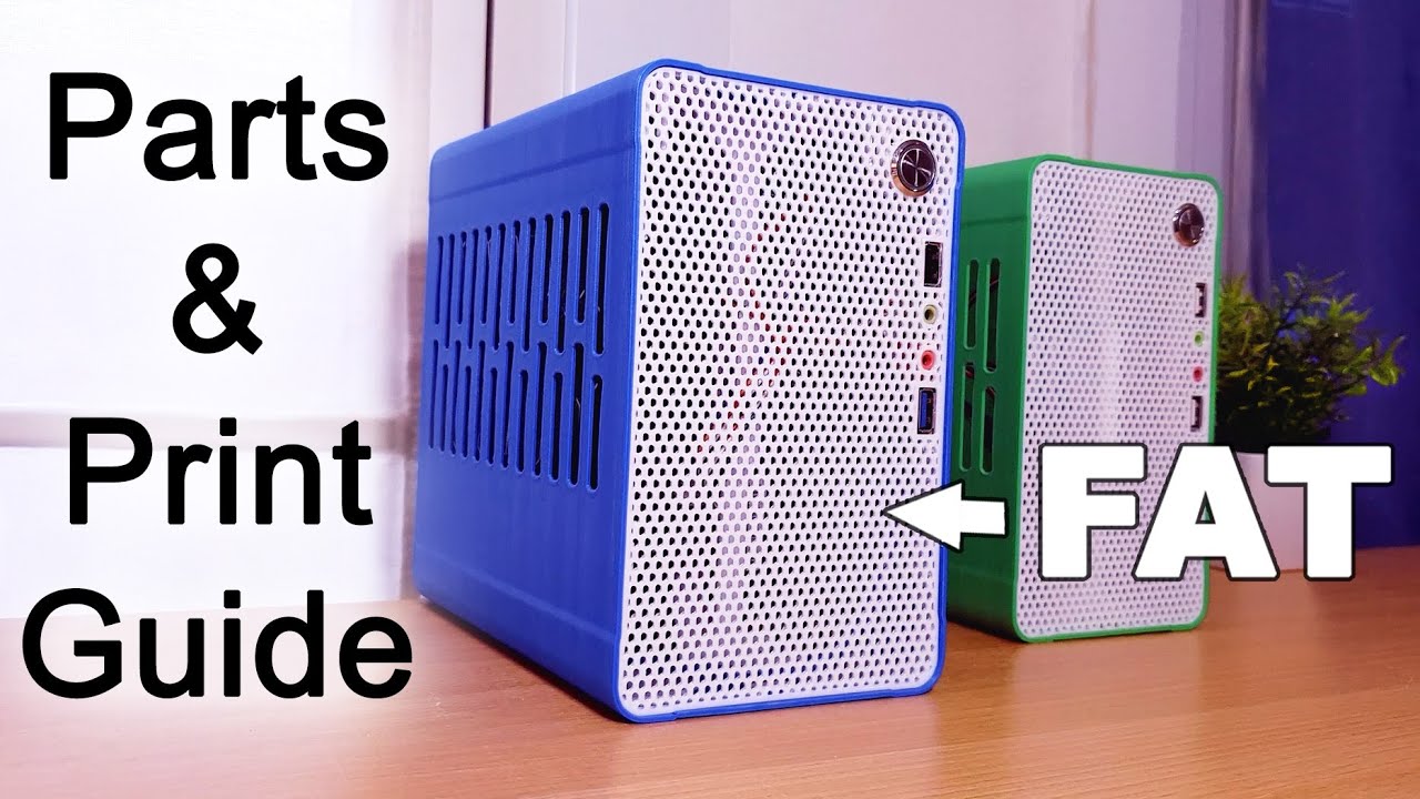 3 Piece PC Case, How To Print/Make - YouTube