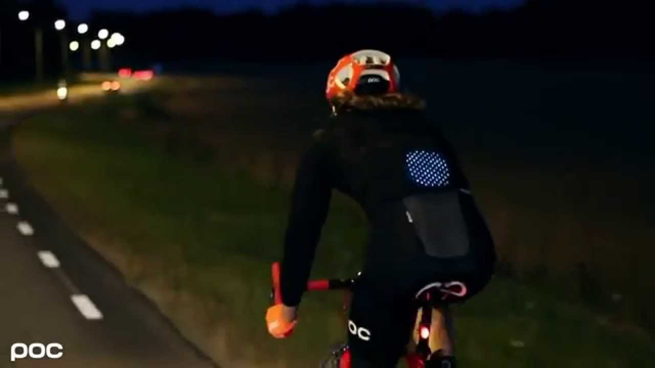 POC Lightvest with Light-Flex Technology printed light - YouTube