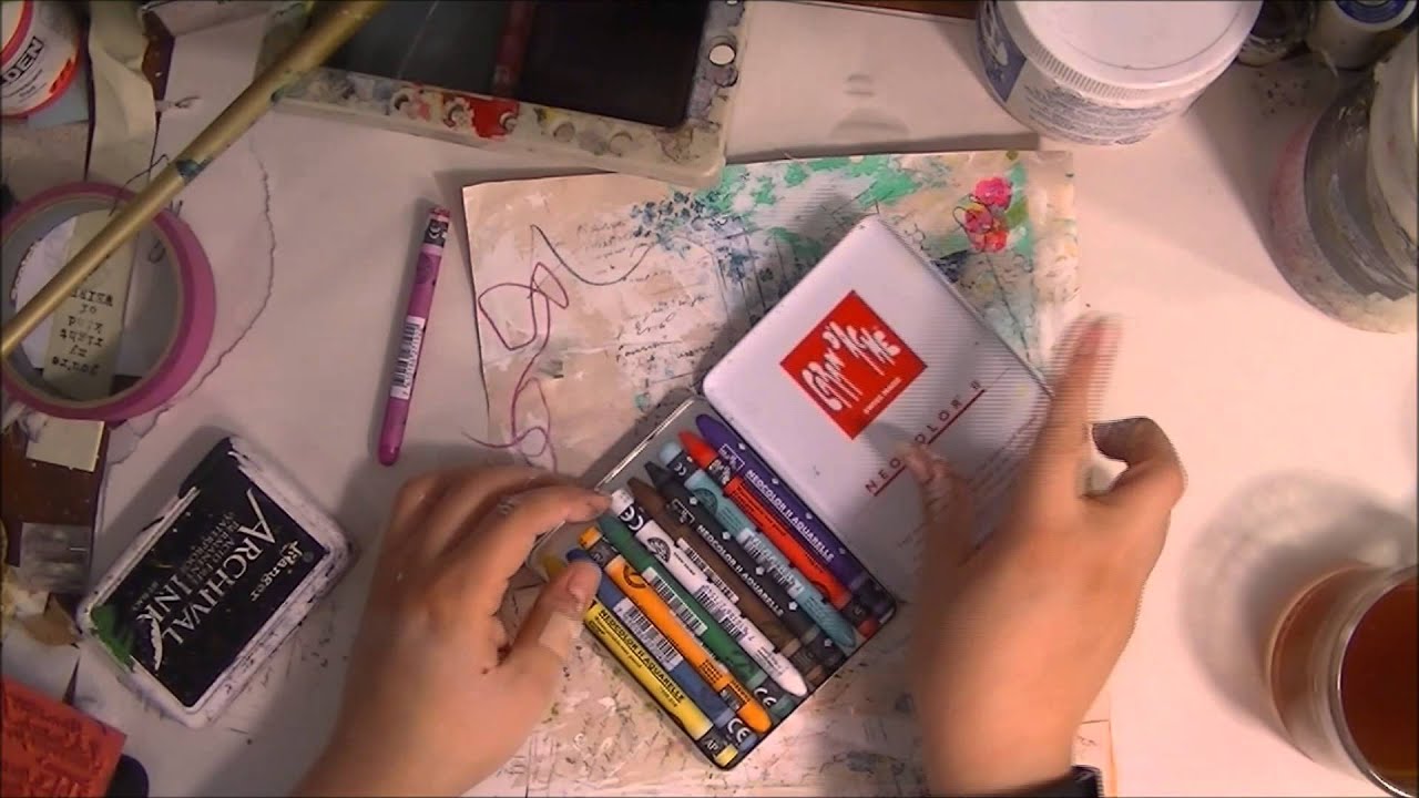 Mixed Media Mail Art - YouTube