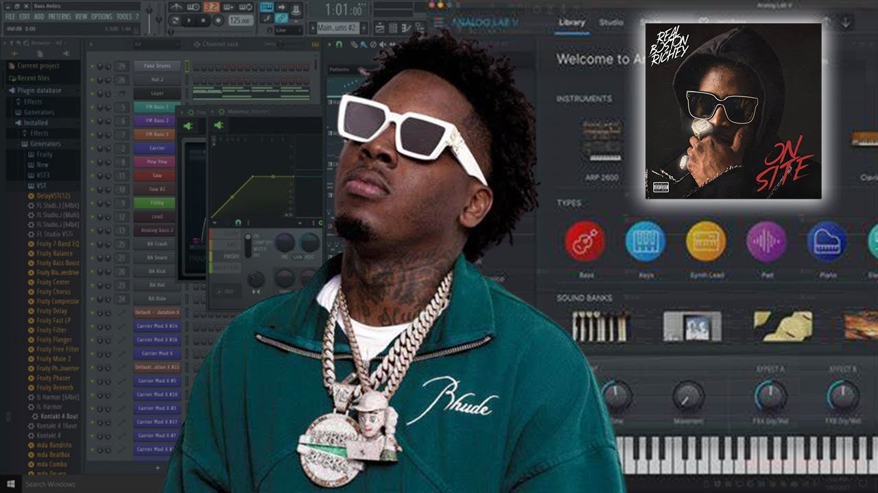 The REAL BOSTON RICHEY Tutorial (FL Studio) - YouTube