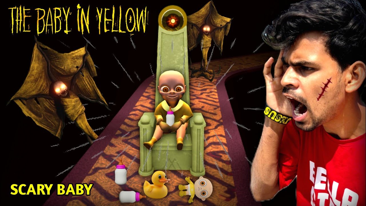CAN I ESCAPING FROM THIS SCARY BABY | The Baby in Yellow #2 - YouTube