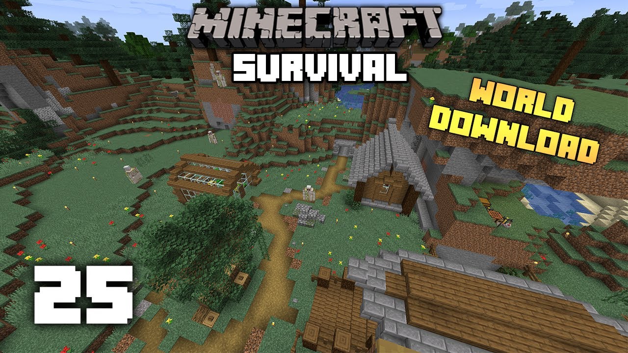 Minecraft: World Tour & Download - 1.15 Survival Let's play | Ep 25 ...