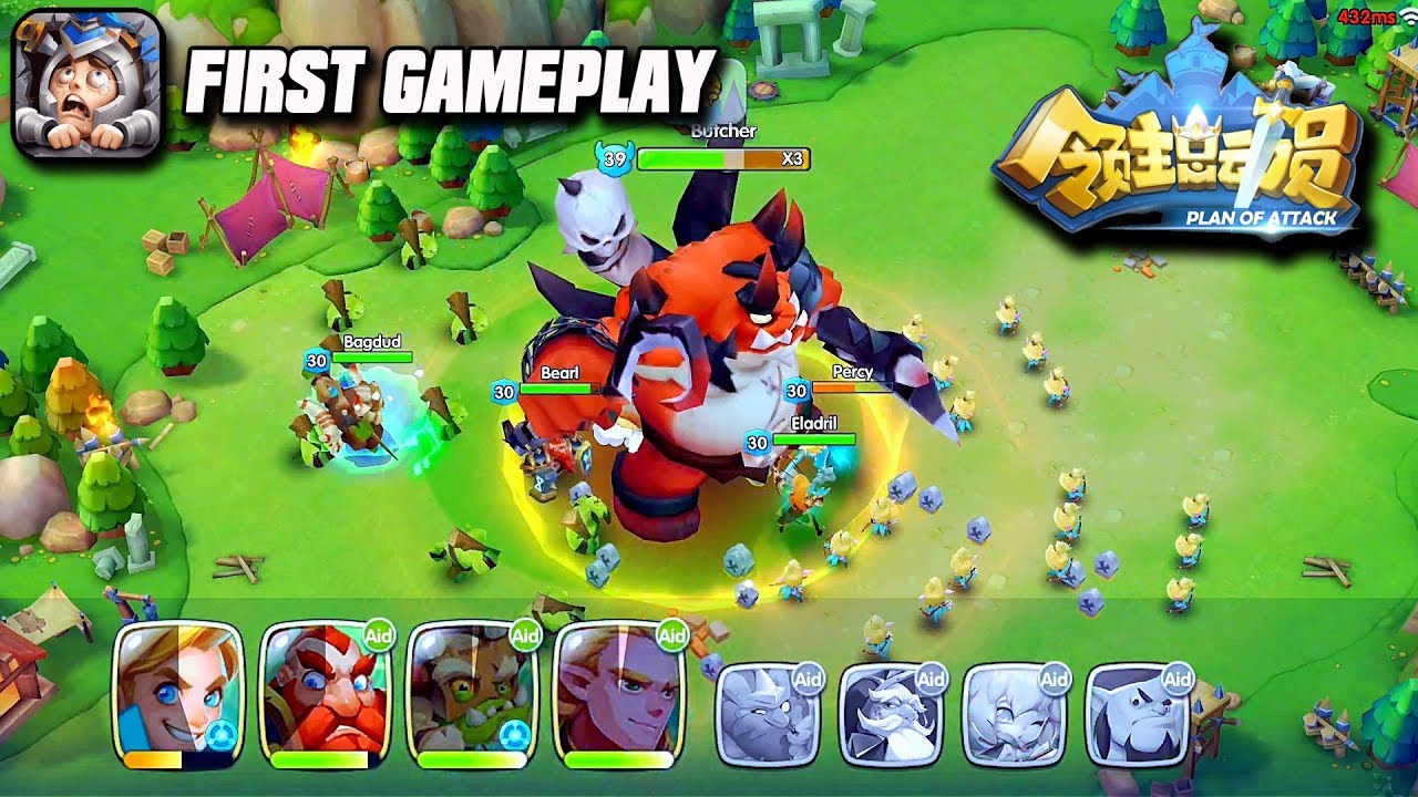 [Android/IOS] Plan of Attack - RTS Strategy Gameplay - YouTube