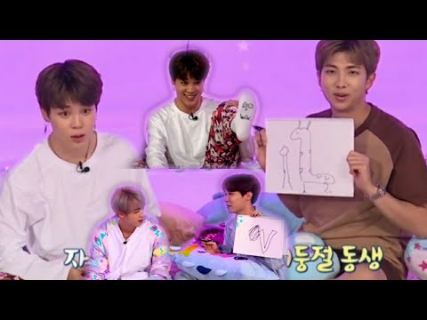 [Eng Sub] Run BTS 97 Episode (BTS Guess the drawing) funny moment