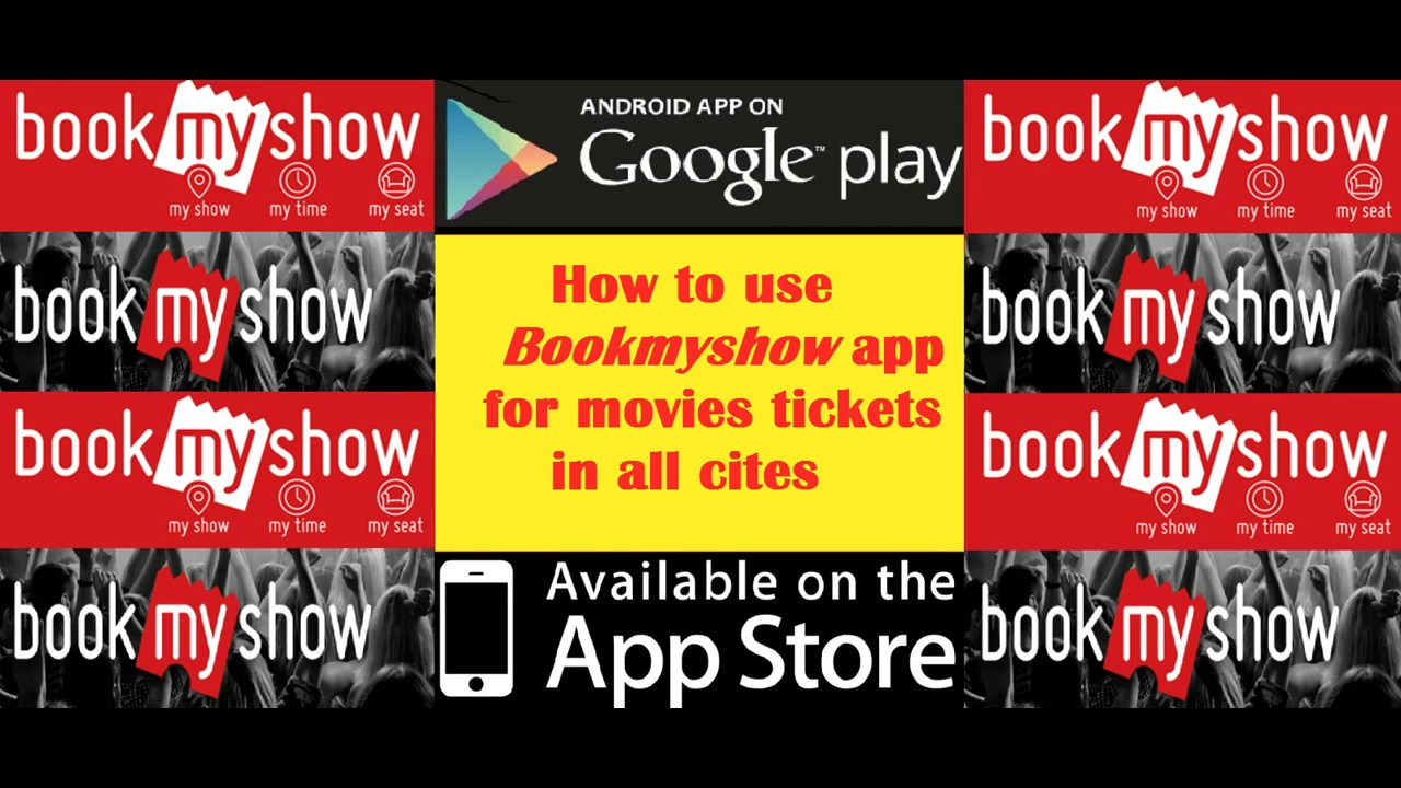 How to use Bookmyshow app for movies tickets in all cites - YouTube